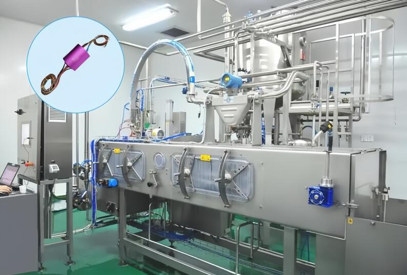 News - Application of slip rings in automated filling equipment