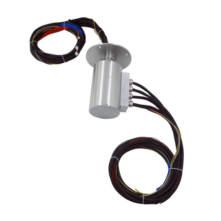 News - Use of conductive slip rings in construction machinery