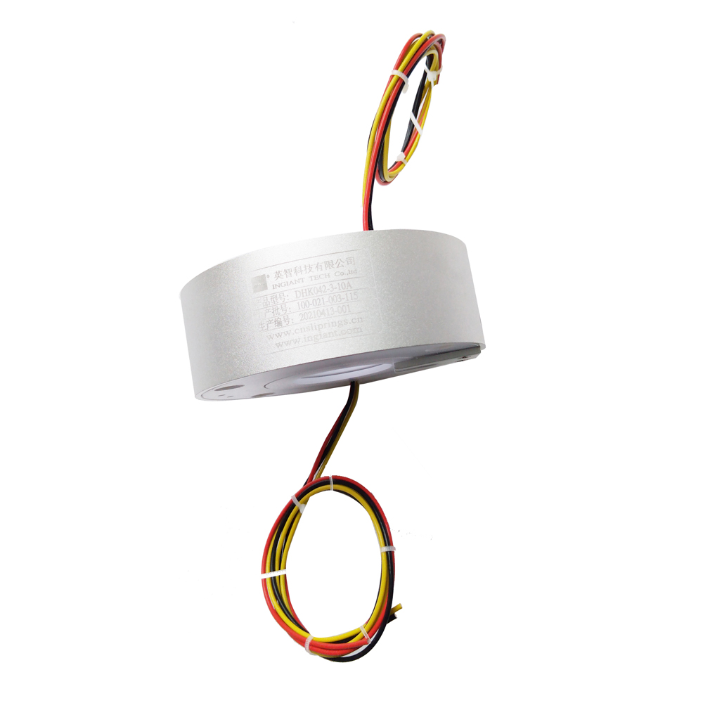 China Ingiant through bore slip ring for rotary table manufacturers and ...