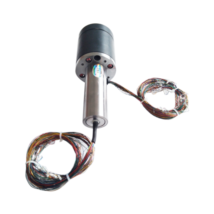 China Ingiant hybrid hydraulic slip ring combined 45channels 2A ...